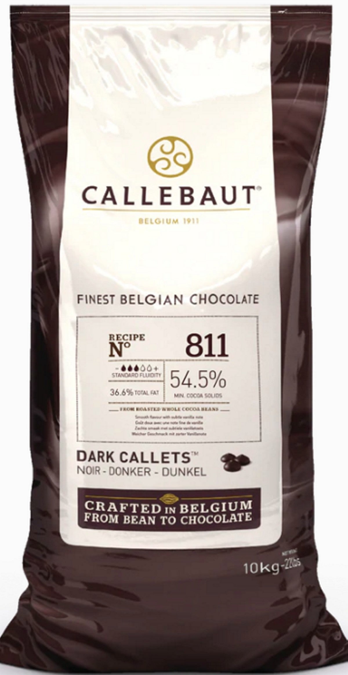 Callebaut 811 Dark Callets | Bakerscandc