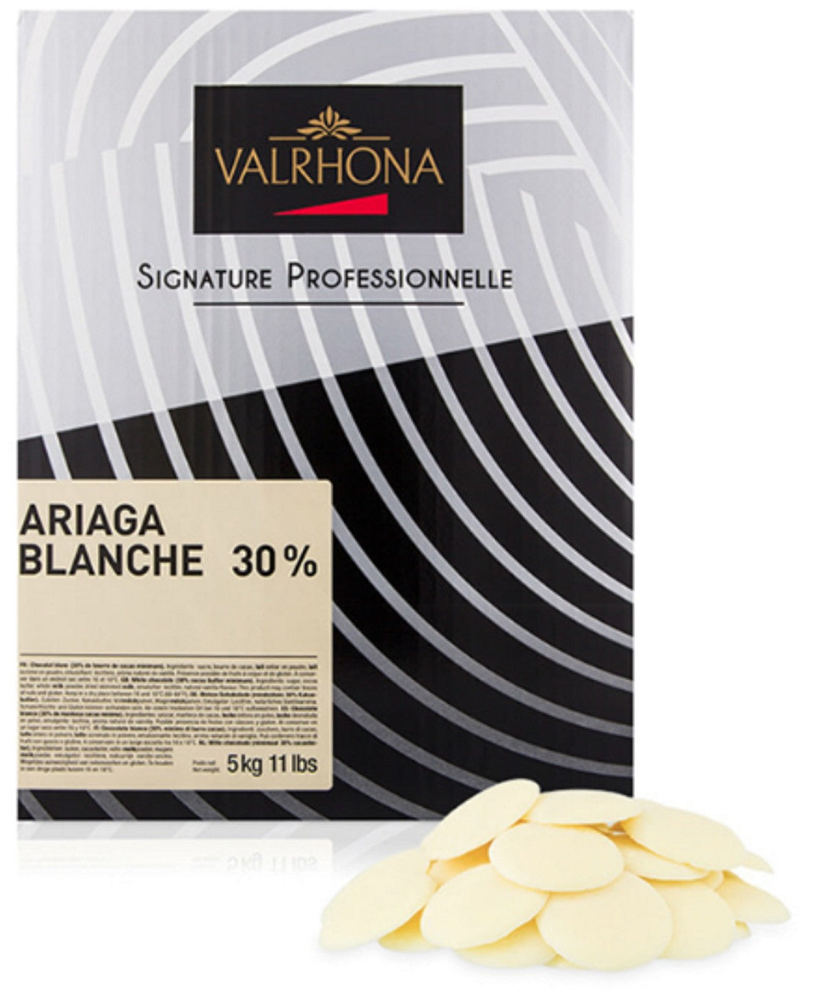 Valrhona Ariaga 30% White | Bakerscandc