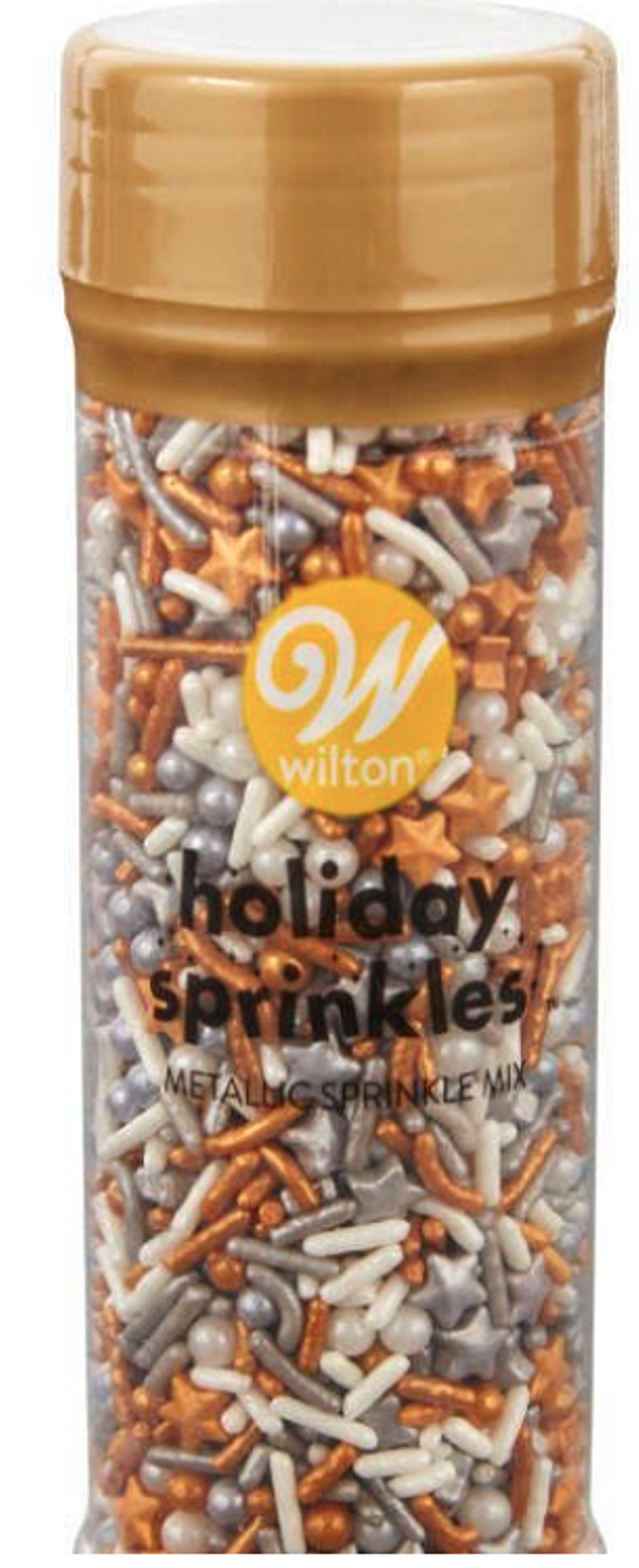 Metallic Silver and Gold Star Mix | Bakerscandc