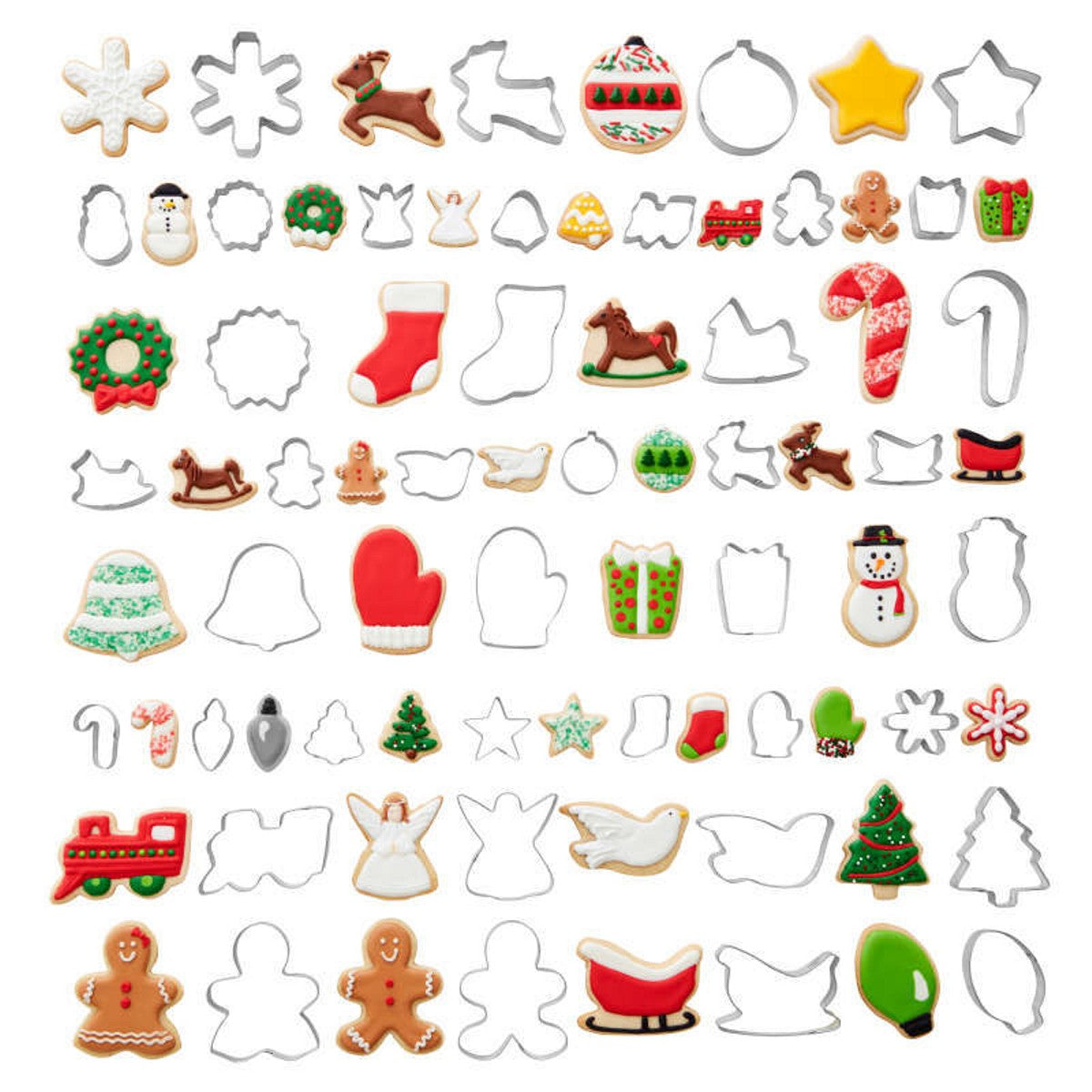 40 Piece Cookie Cutter Set | Bakerscandc